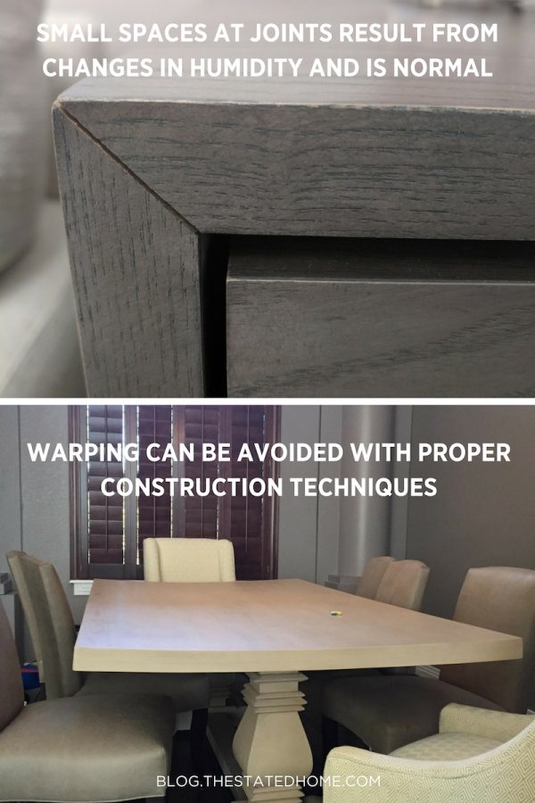 Wood Defects: What's Normal in Furniture? | The Stated Home Blog